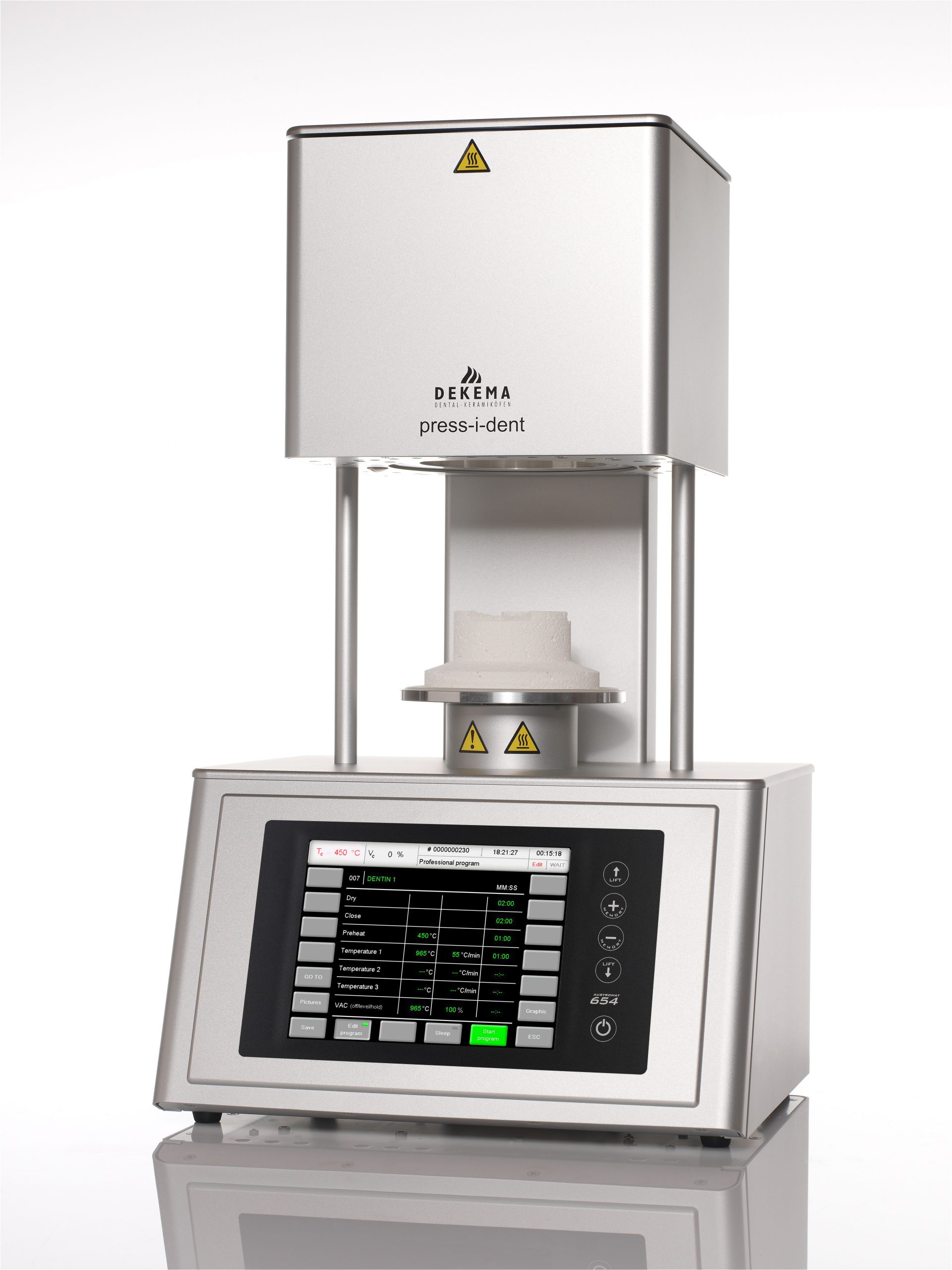 AUSTROMAT 654 Silver Press-i-dent inc pump - Ceramet UK Dental Solutions